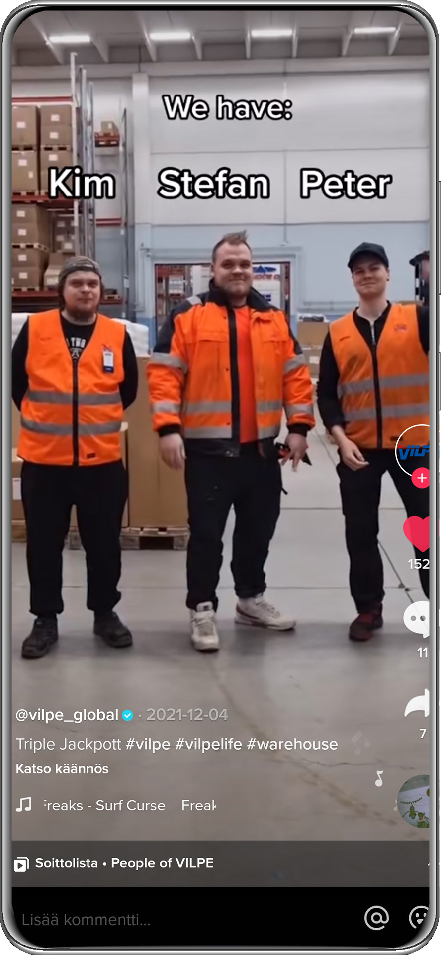 Somepresenssi - Vilpe